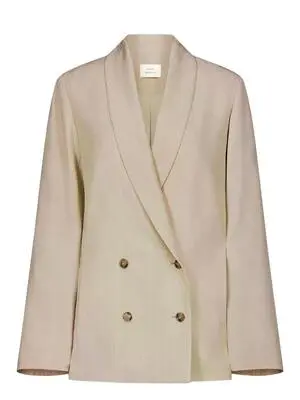 Loulou De Saison Minka Double-breasted Blazer - Neutrals