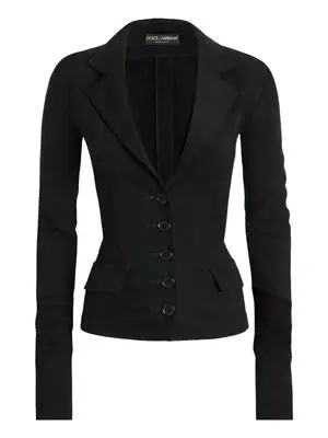 Dolce & Gabbana Single-breasted Jacket - Black