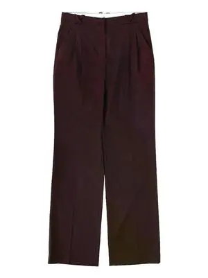 THE GARMENT Pleated Trousers - Red