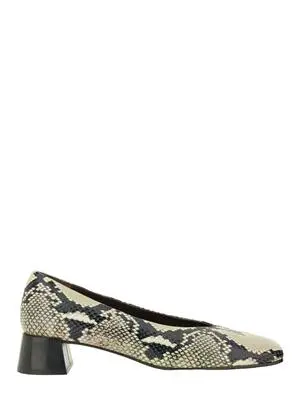 ROBERTO FESTA Vina Python-Print Block-Heel Pumps