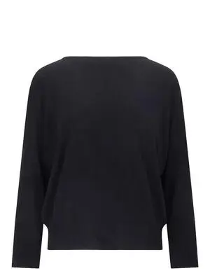 ZANONE Boat-neck Top - Black