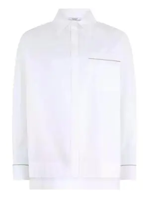 Peserico Long-sleeve Pocket Shirt - White