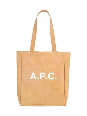 A.p.c. Logo Tote Bag - Neutrals