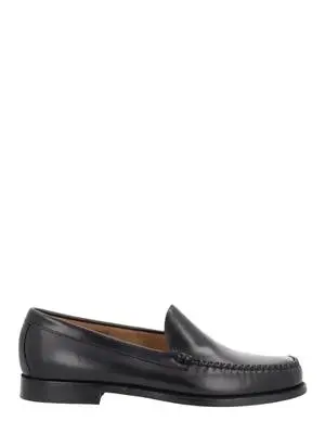 G.H.BASS Leather Loafers - Black