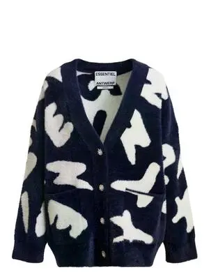Essentiel Antwerp Jarden Cardigan - Blue