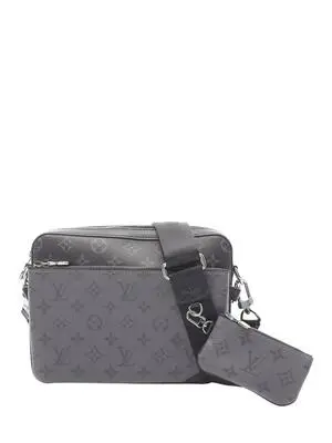 LOUIS VUITTON 2021-2025 Monogram Eclipse Trio Messenger Bag - Black