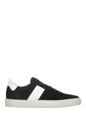 Paul & Shark Striped Sneakers - Black