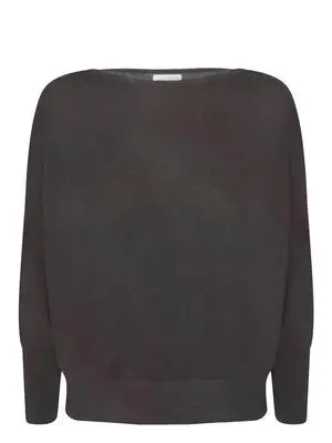 ZANONE Boat-neck Sweater - Brown