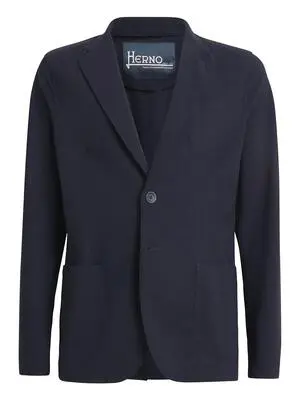 Herno Technical Blazer - Navy