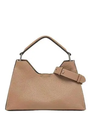 GIANNI CHIARINI Aurora Leather Tote Bag - Pink