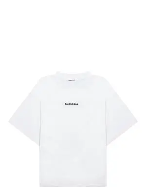 Balenciaga Logo T-shirt - Black