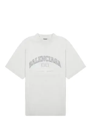 Balenciaga Medium Fit T-shirt - White