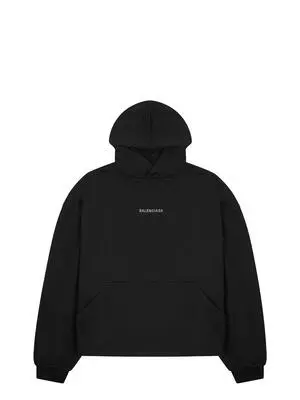 Balenciaga Logo Sweatshirt - Black