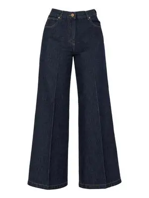 Aspesi Wide Leg Jeans - Denim