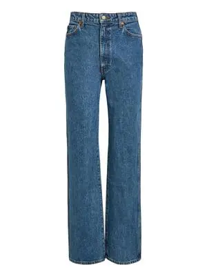 Khaite Abigail Straight-leg Jeans - Denim