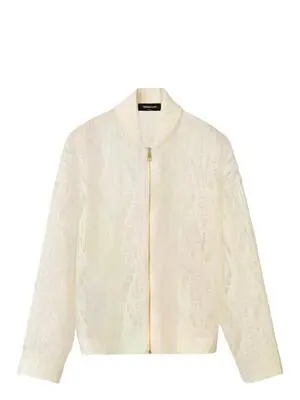 Fabiana Filippi Zip-up Cardigan - Neutrals