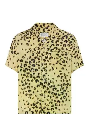 MAISON MARGIELA Short-sleeve Patterned Shirt - Yellow