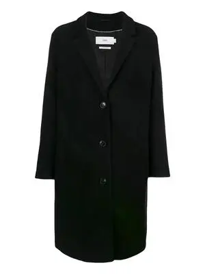 Closed Classic Fitted Cardi-coat - Black