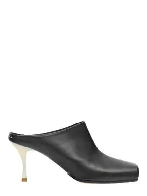 MAISON MARGIELA Square-toe Mules - Black