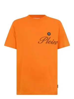 Philipp Plein Round-neck T-shirt - Orange