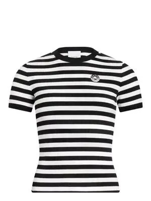 Patou Striped T-shirt - White