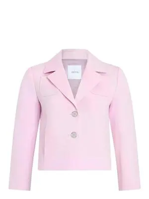 Patou Tailored Buttoned Jacket - Pink