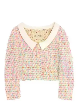 Valentino Garavani Tweed Jacket - Pink
