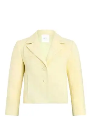 Patou Tailored Buttoned Jacket - Yellow