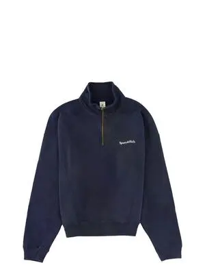 SPORTY & RICH Cotton Zip Sweatshirt