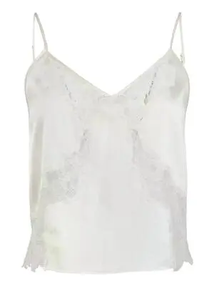 Fleur Du Mal Juliet Lace Blouse - White