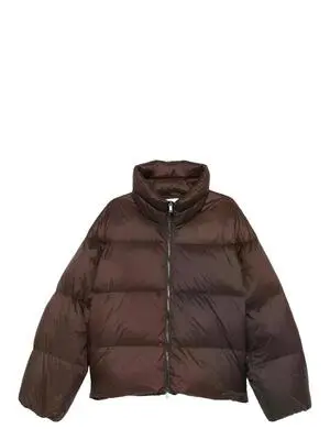 Studio Nicholson Massey Funnel Neck Jacket - Brown