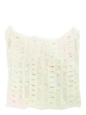 Oscar De La Renta Knitted Tank Top - Neutrals