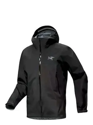 Arc'teryx Beta Hooded Windbreaker Jacket Black