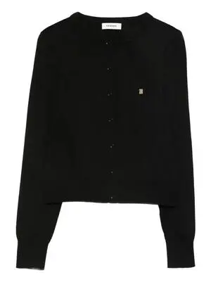 Sandro Round-neck Cardigan - Black