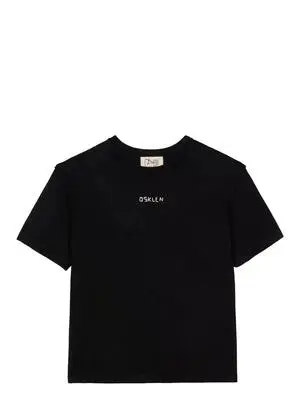 OSKLEN Cotton Jersey Inside-out T-shirt - Black