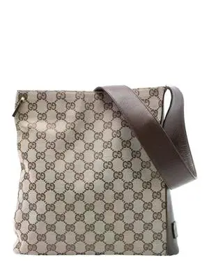 Gucci Gg Canvas Shoulder Bag 2000-2015 - Brown