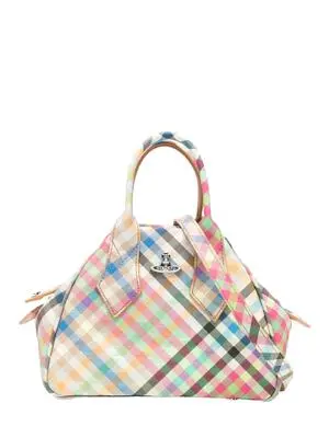 VIVIENNE WESTWOOD Small Yasmine Tote Bag - Neutrals