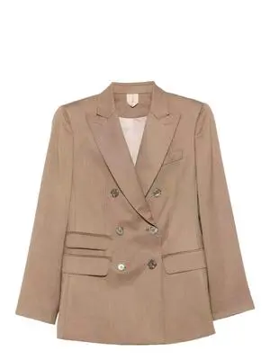 Max Mara Double-breasted Blazer - Brown