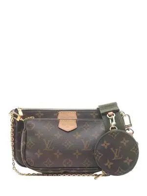 LOUIS VUITTON Monogram Multi Pochette Accessoires Satchel 2021-2025 - Brown
