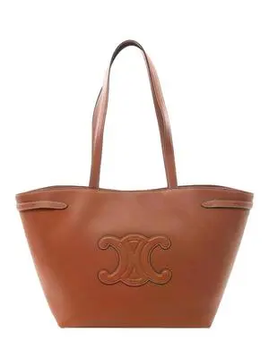 Celine Cuir Triomphe Cabas Anais Tote Bag - Brown