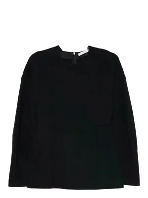 Max Mara Paneled Blouse - Black