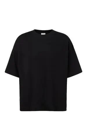 Dries Van Noten Oversized Cotton Jersey T-shirt - Black