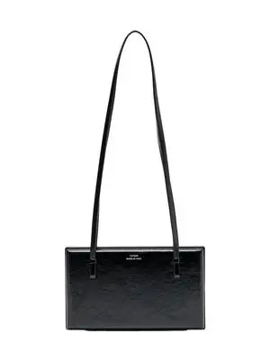 TOTEME Cocktail Leather Shoulder Bag - Black