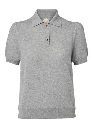 Jardin Des Orangers Cashmere Polo Sweater - Grey
