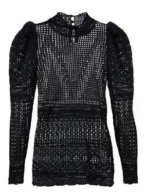 Isabel Marant Étoile Dahara Open-knit Sweater - Black