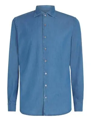 Canali Denim Shirt - Blue