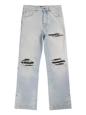 Amiri Mx1 Straight Flare Jeans - Navy