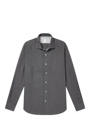 Eleventy Linen Shirt - Gray