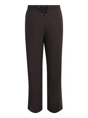 GOD'S TRUE CASHMERE Cashmere Straight Trousers - Brown