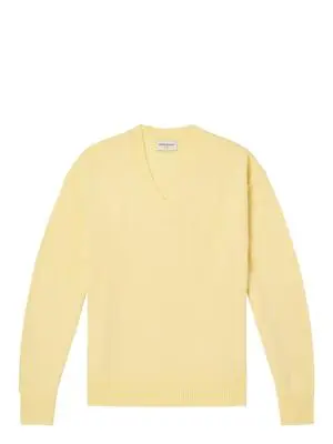 Officine Générale Manu Cashmere Sweater - Yellow
